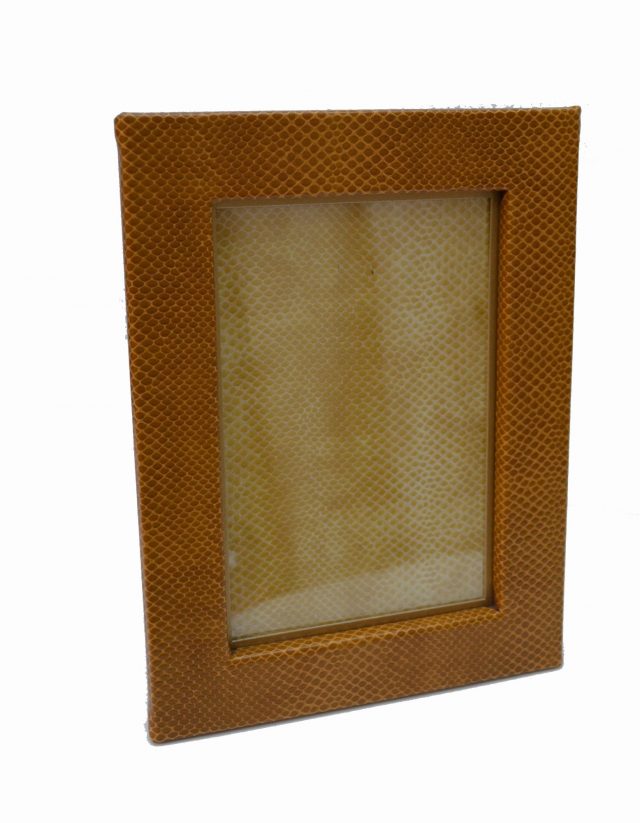 Faux Snakeskin Picture Frame 4×6 (various colours) | Baker Rhodes