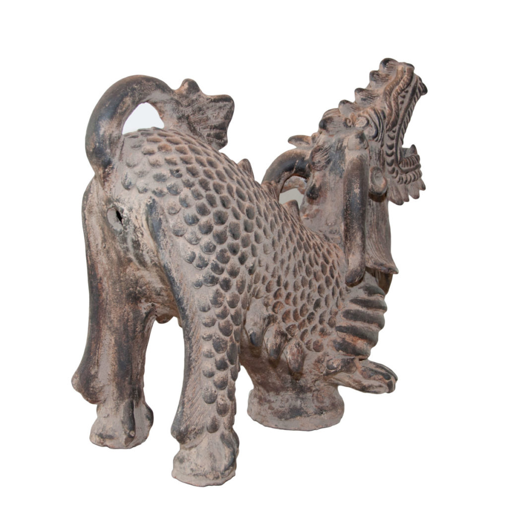 Aged Terracotta Dragon | Baker Rhodes
